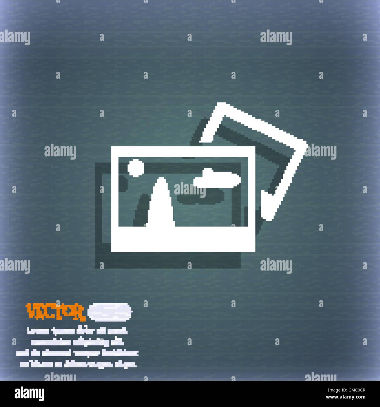 Copy File JPG sign icon. Download image file symbol. On the blue-green ...