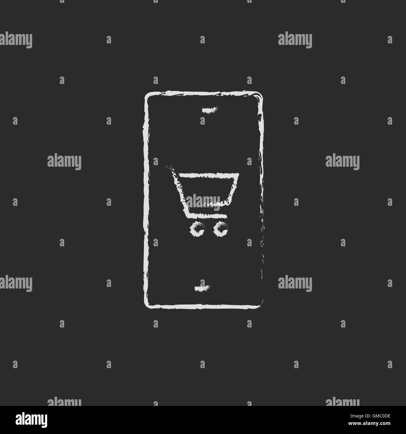 Online smartphone shop icon Stock Vector Images - Alamy