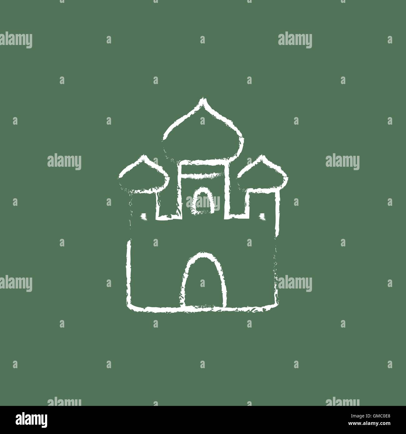 Cathedral church of the Stock Vector Images - Alamy