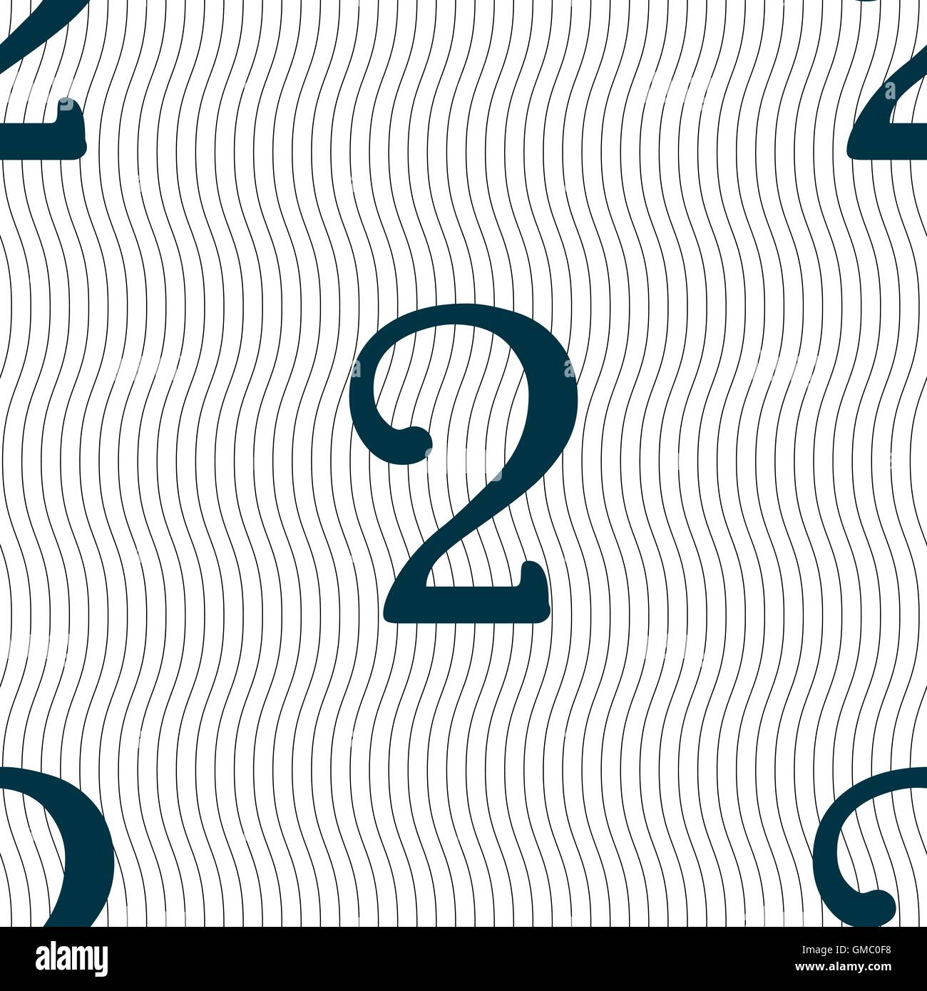 Second place award sign. Winner symbol. Step two. Seamless pattern with ...