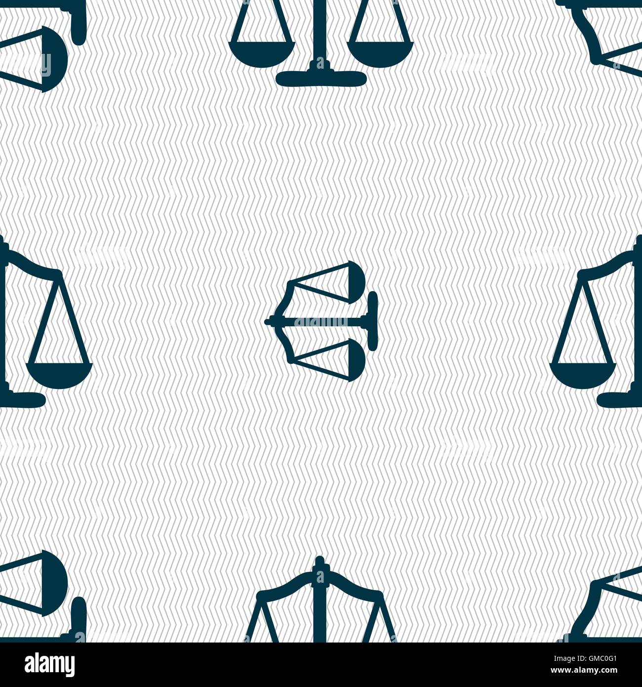 Scales balance. Seamless abstract background with geometric shapes ...