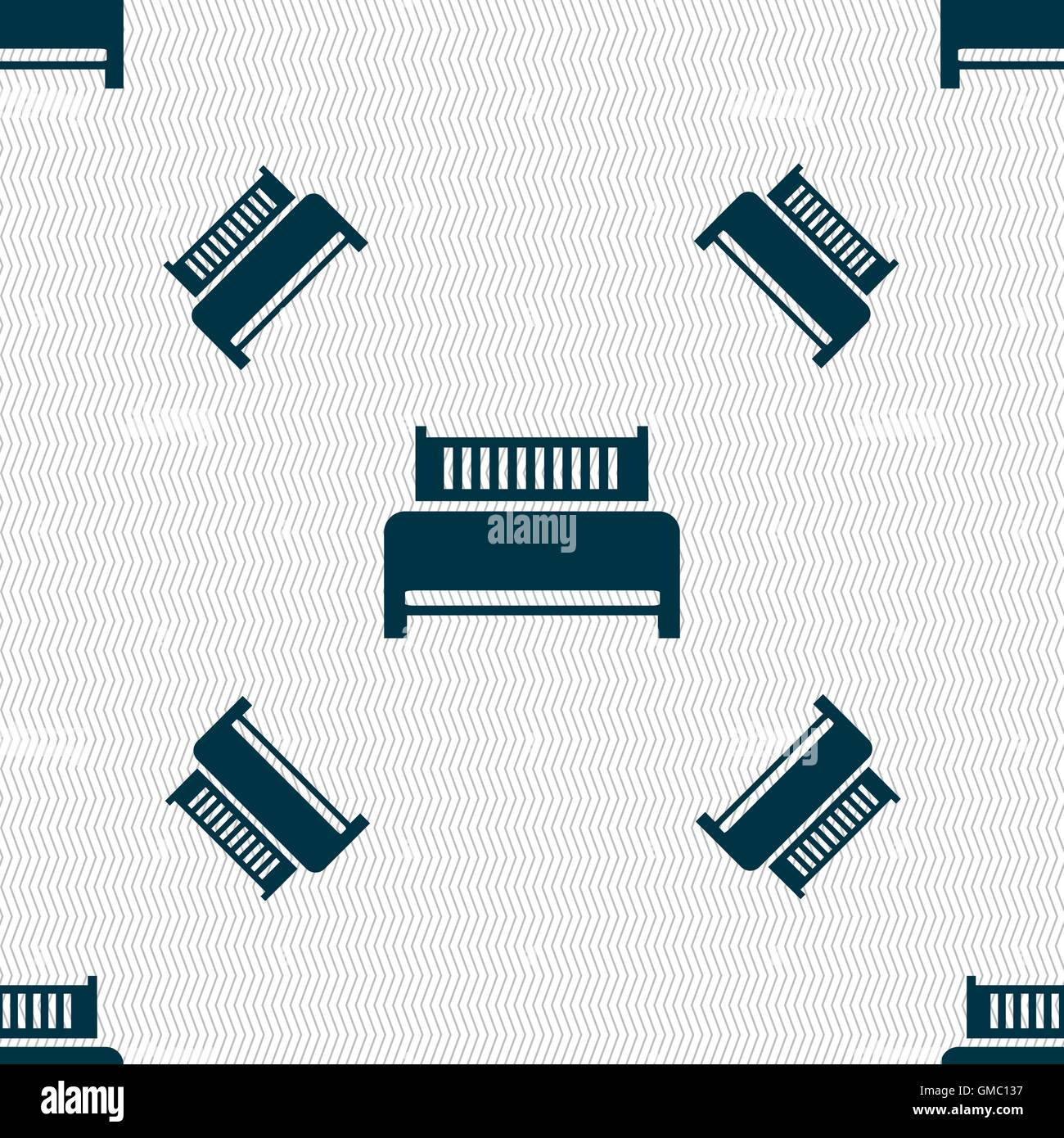 Hotel bed sign Stock Vector Images - Alamy