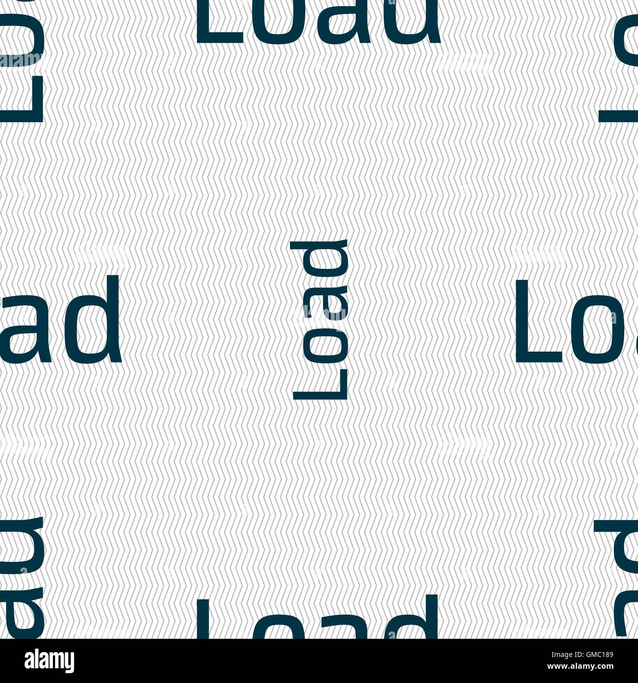 Download now icon. Load symbol. Seamless abstract background with ...