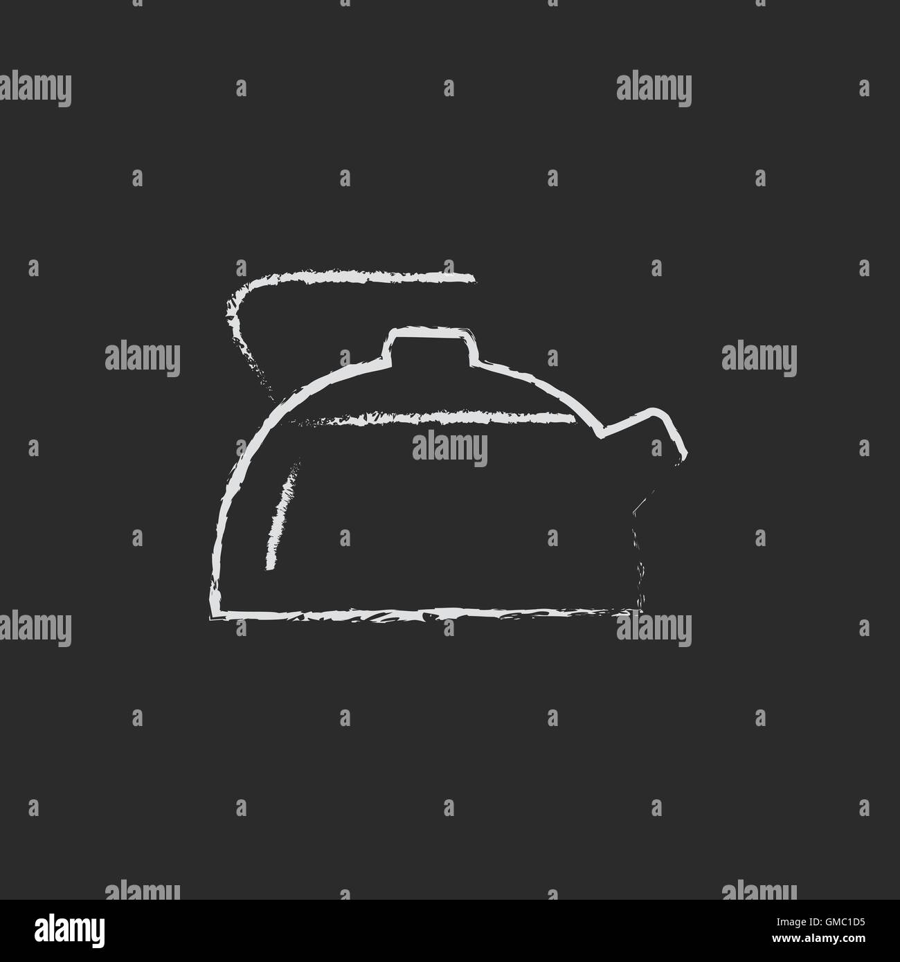 Chalk in pot Stock Vector Images - Alamy