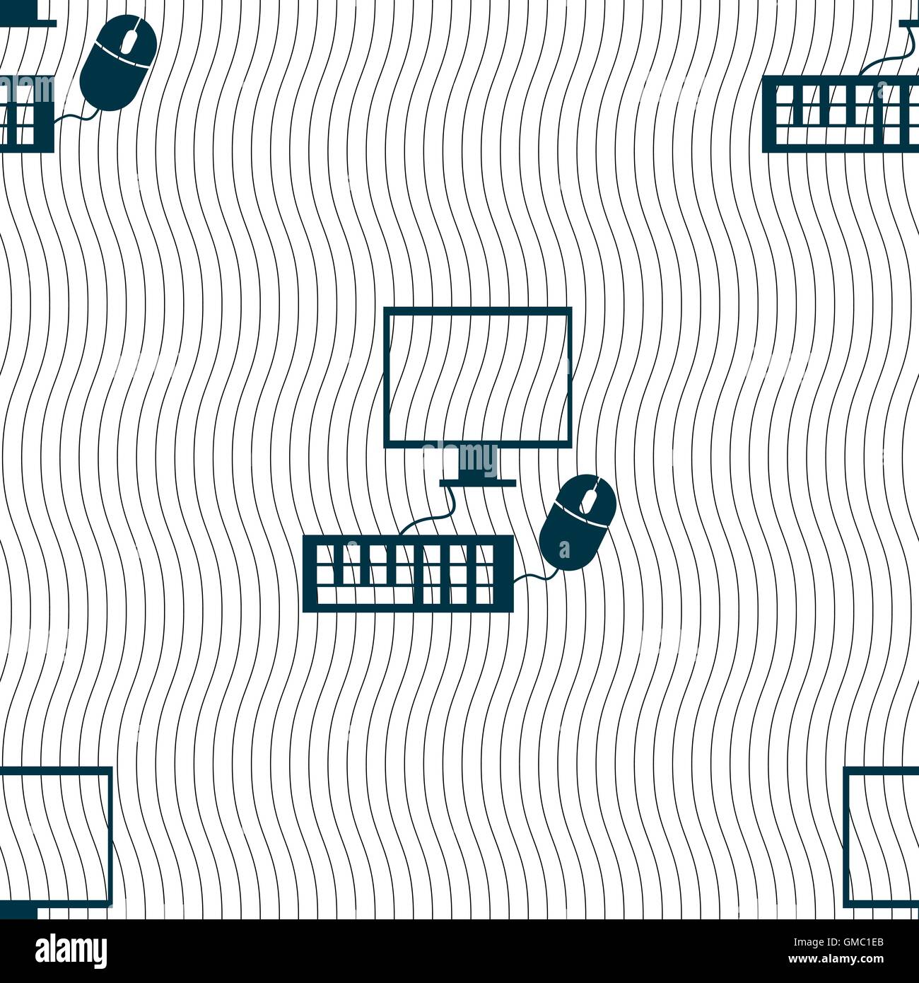 Keyboard and mouse Stock Vector Images - Alamy