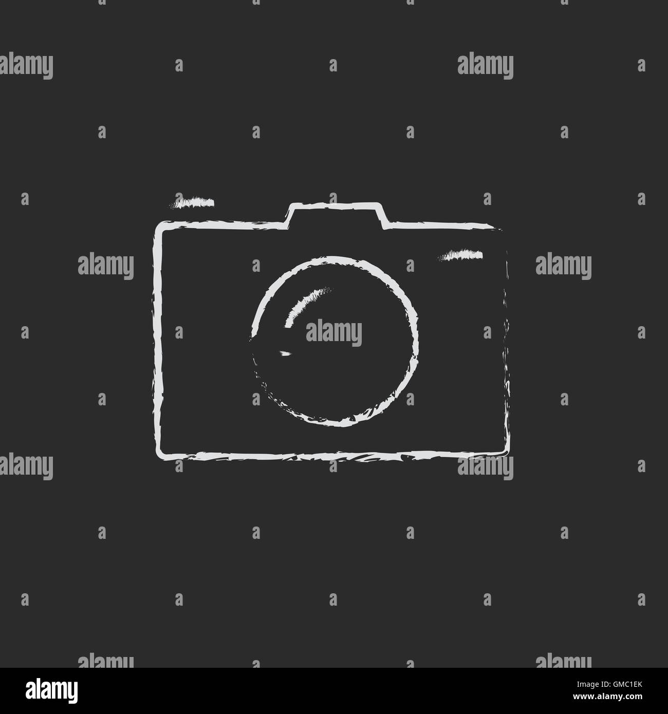 Camera gadget sketch design Black and White Stock Photos & Images - Alamy