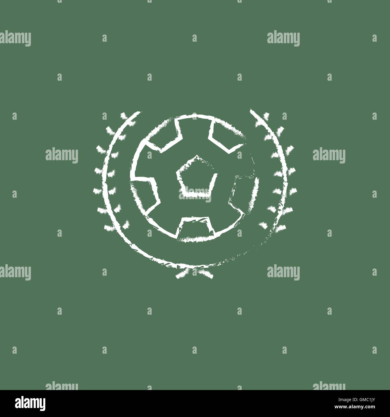 Hand drawing soccer game Stock Vector Images - Alamy