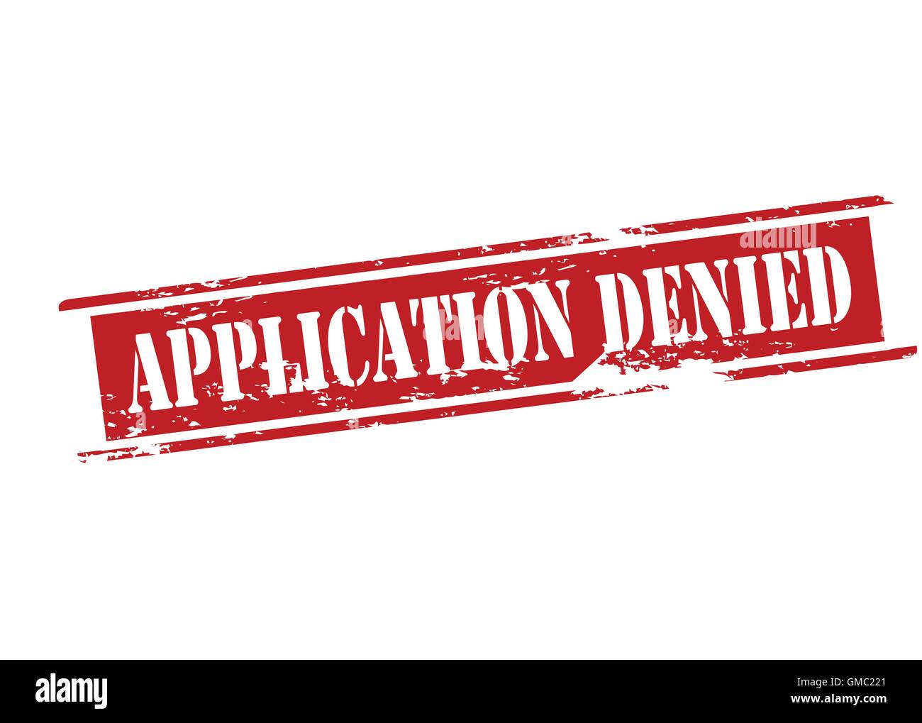 Claim denied stamp Cut Out Stock Images & Pictures - Alamy