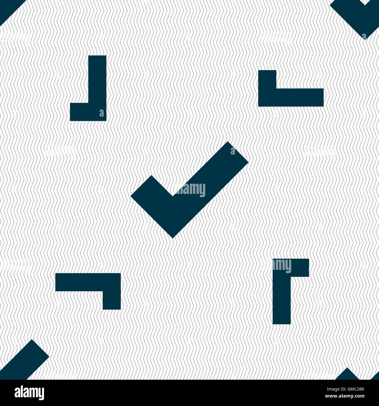 Approved seal stamp seamless Stock Vector Images - Alamy