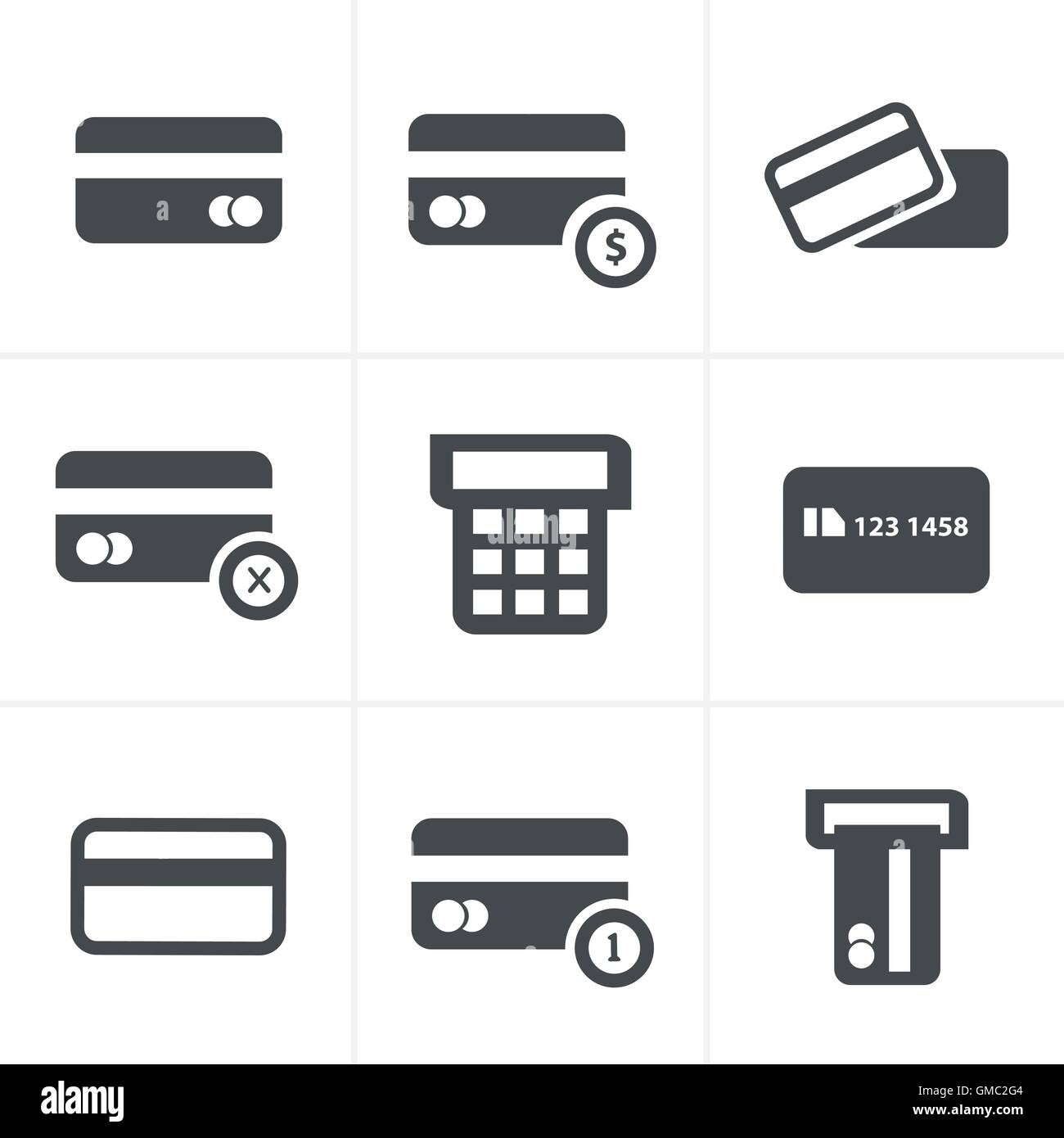 Payment credit plastic bank Stock Vector Images - Alamy