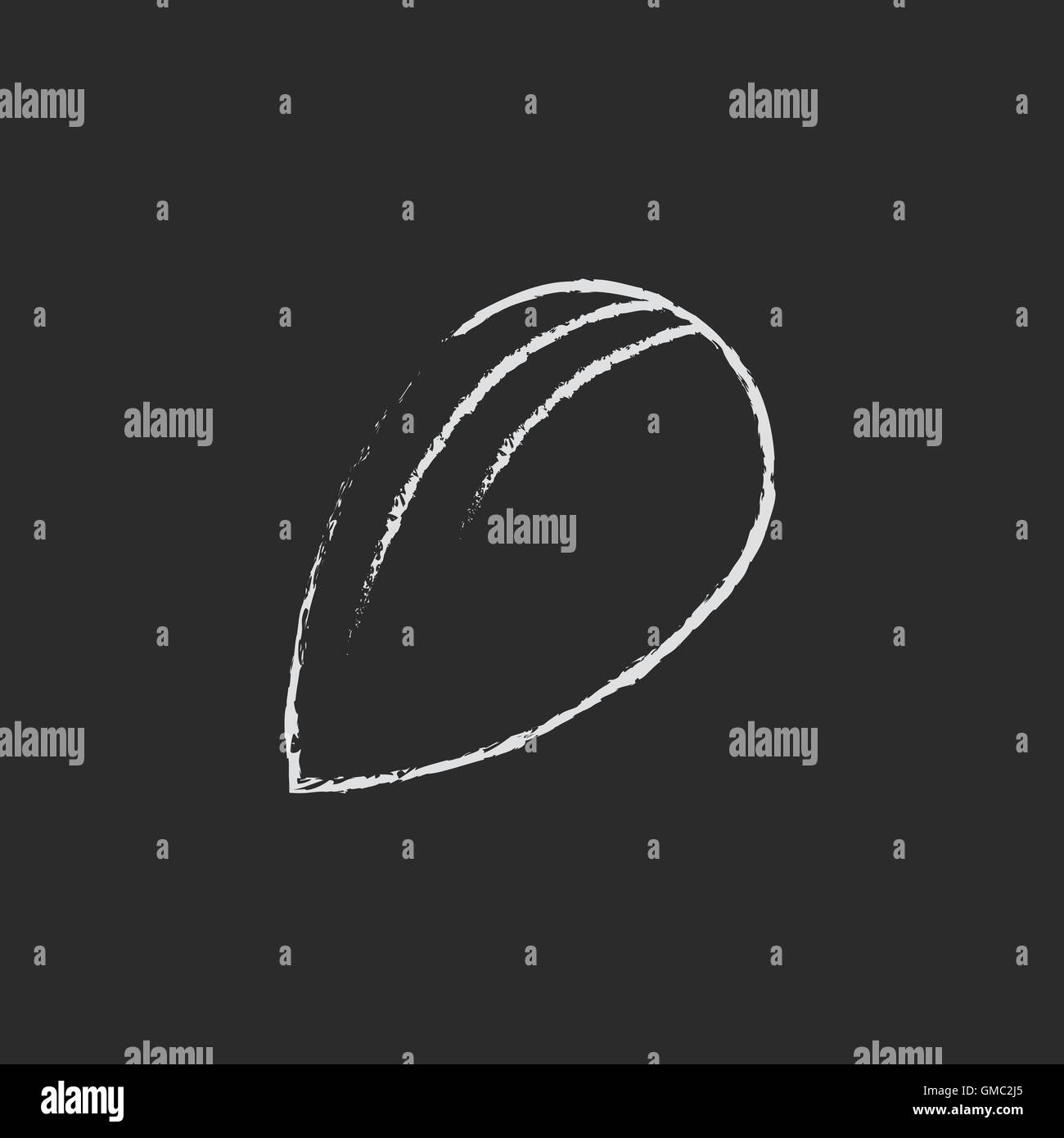 Almond meal Stock Vector Images - Alamy