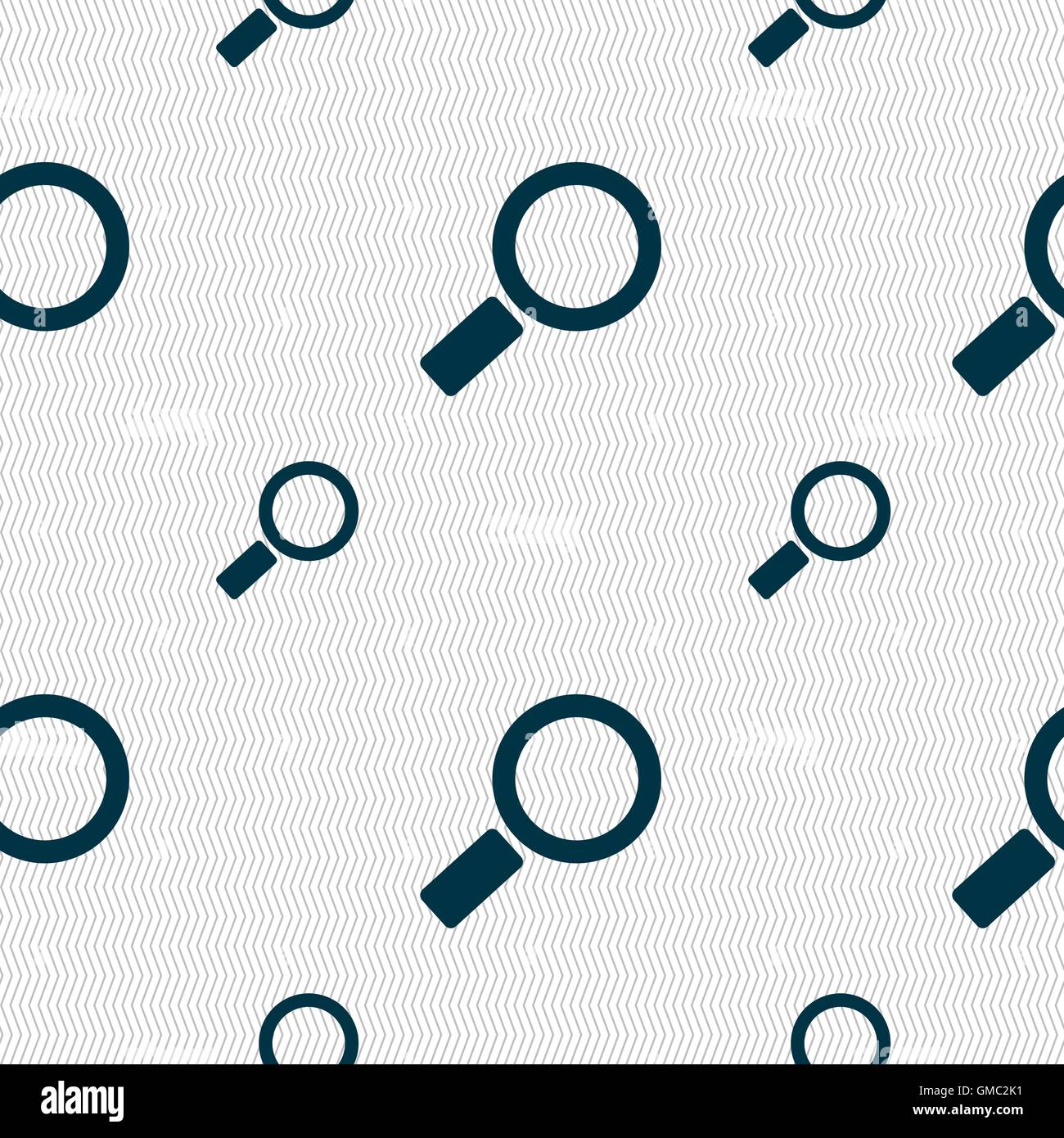Magnifier glass sign icon. Zoom tool button. Navigation search symbol ...