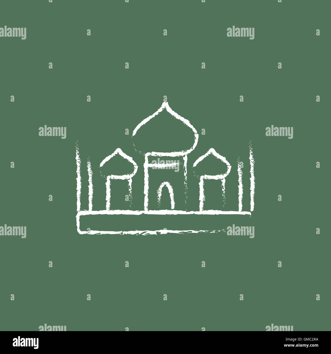 Mosque architecture drawing Stock Vector Images - Alamy