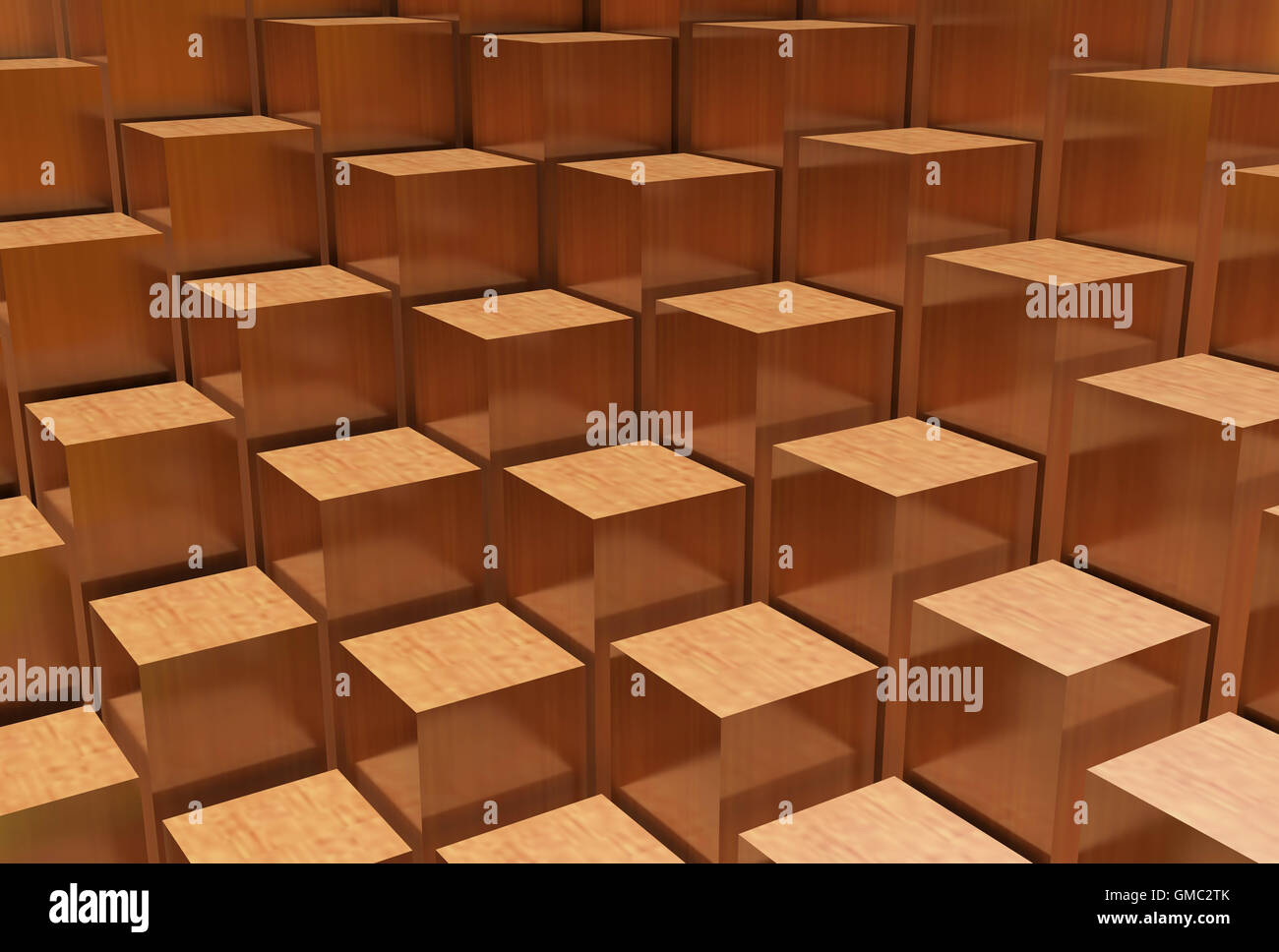 Cube wood pattern background hi-res stock photography and images - Alamy