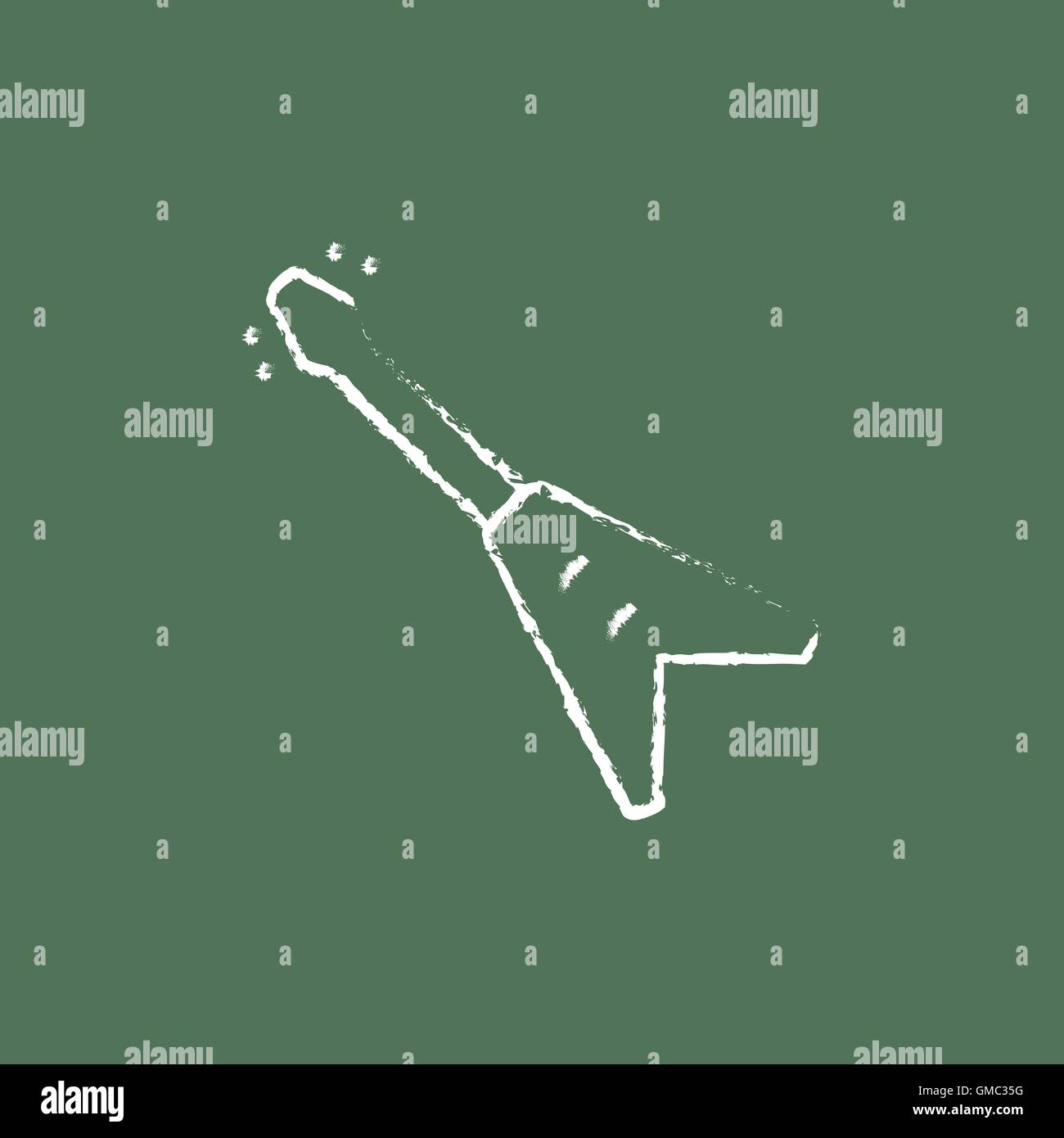 Triangle guitar Stock Vector Images - Alamy