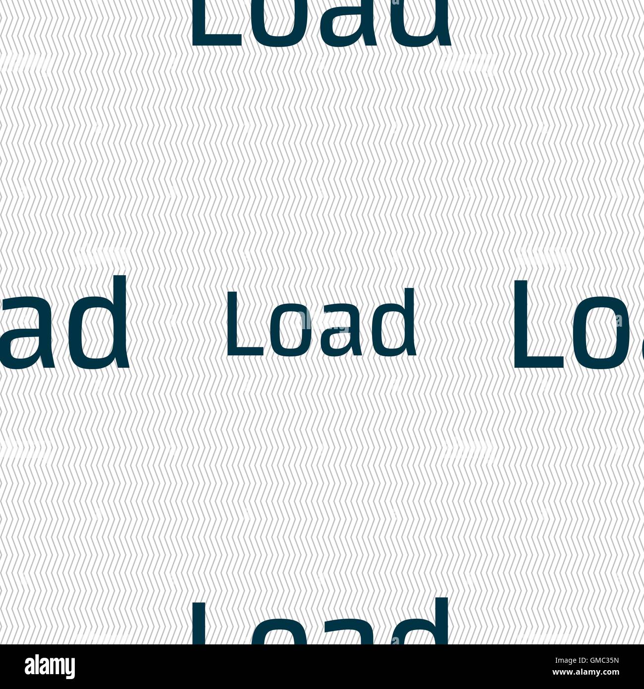 Download now icon. Load symbol. Seamless abstract background with ...