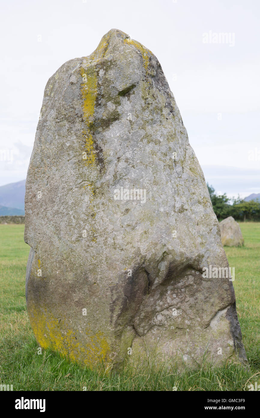 Castlerigg Stone Circle, Keswick; Lake District; England; UK Stock ...