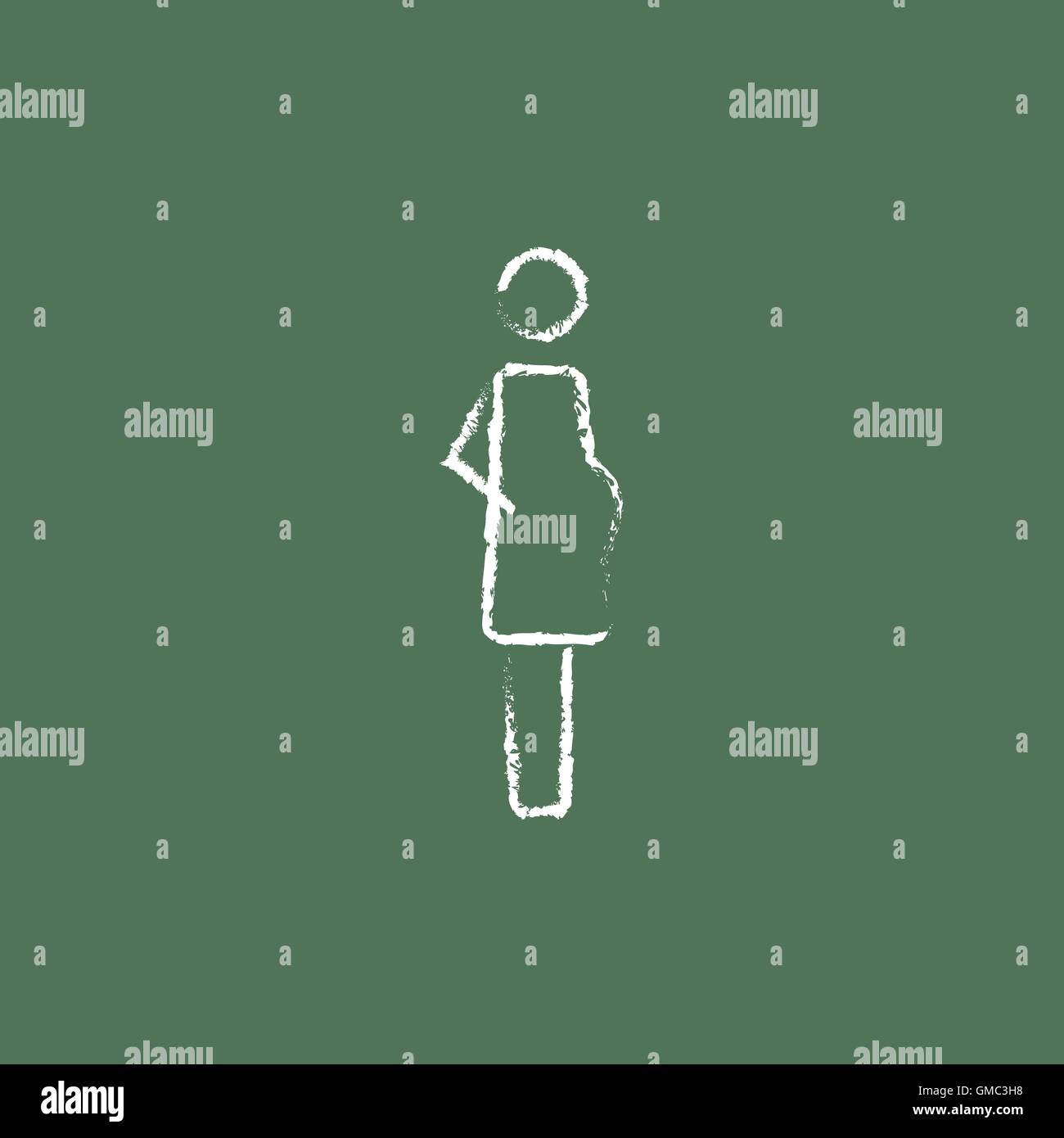 Woman flat stomach health Stock Vector Images - Alamy