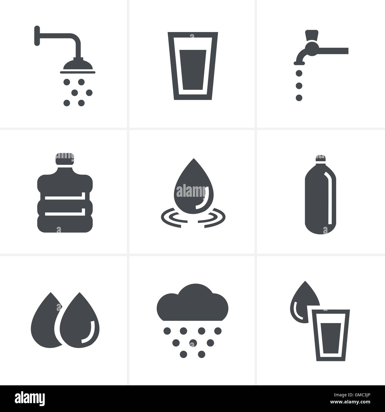 Plastic water pipe Stock Vector Images - Alamy