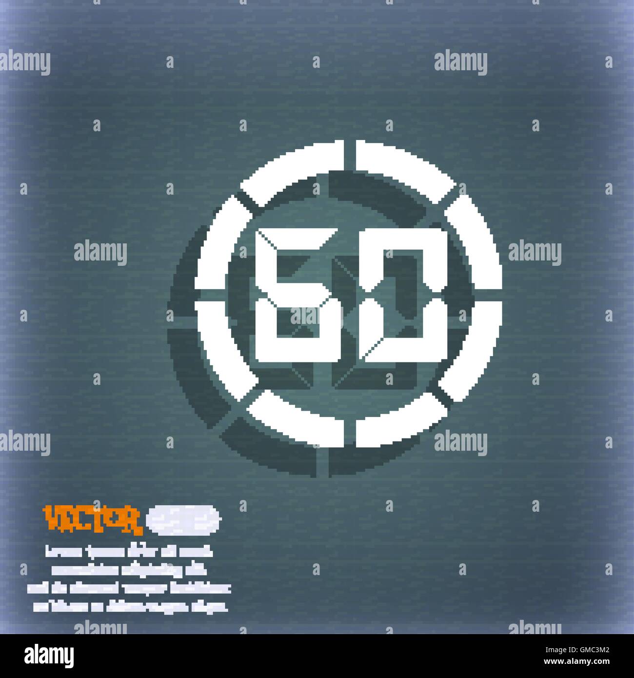 Keyboard Maestro icon. On the blue-green abstract background with ...