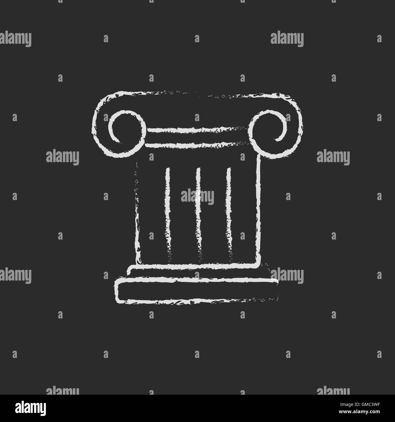 Ancient stone carved architecture Black and White Stock Photos & Images ...