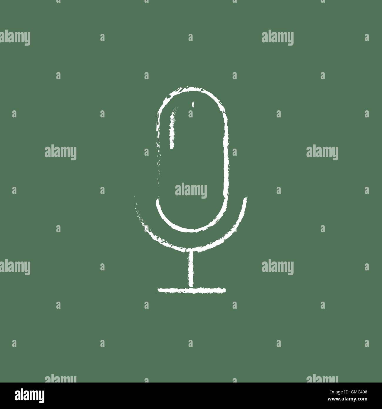 Microphone in air Stock Vector Images - Alamy