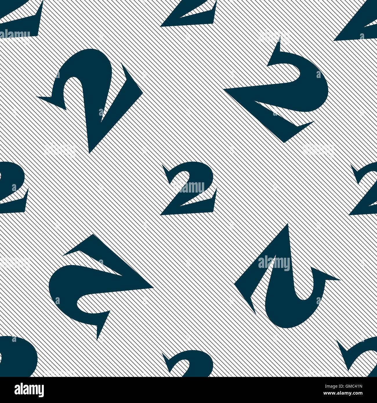 Second place award sign. Winner symbol. Step two. Seamless pattern with ...