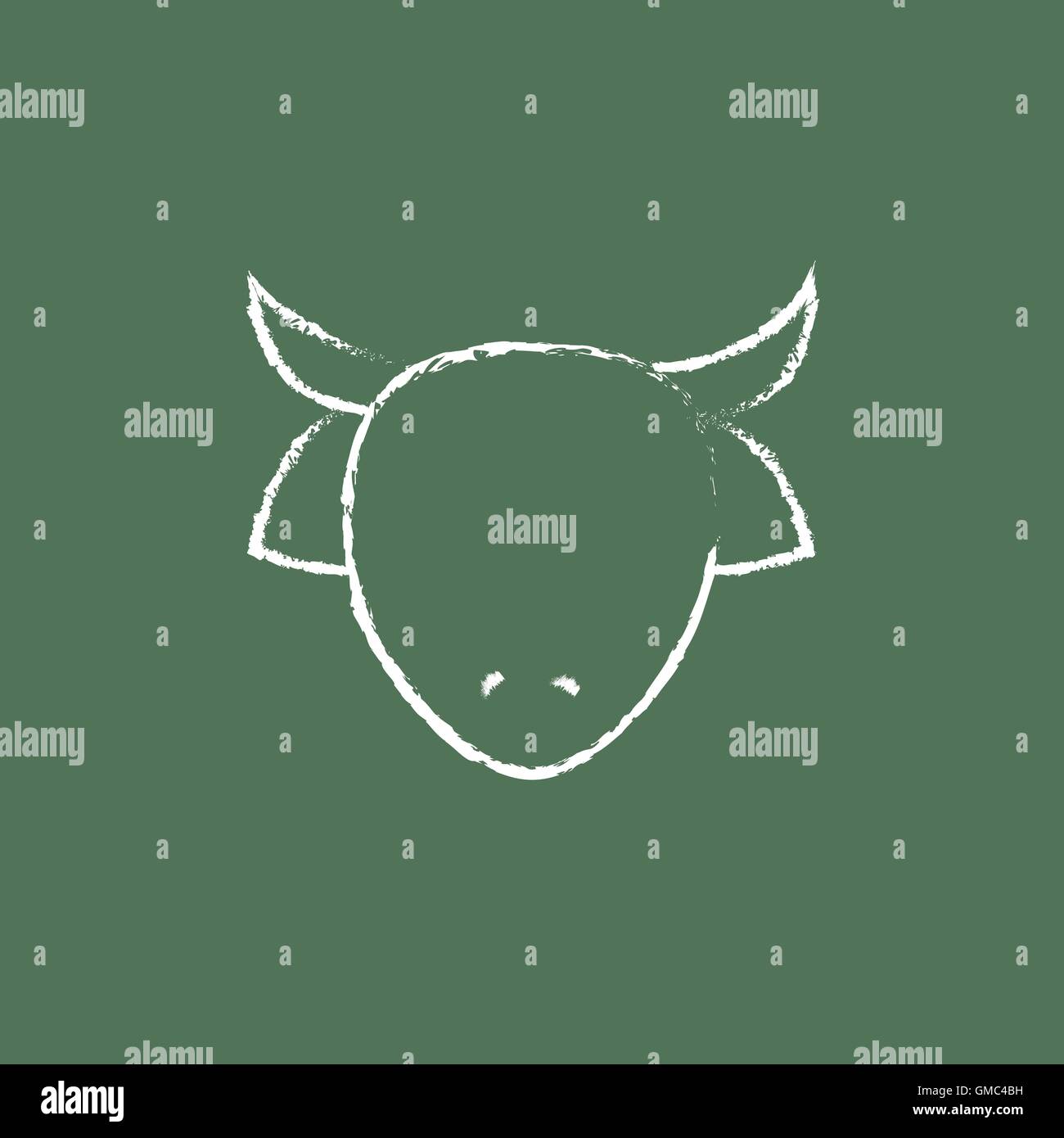 Milk silhouette cow in Stock Vector Images - Alamy