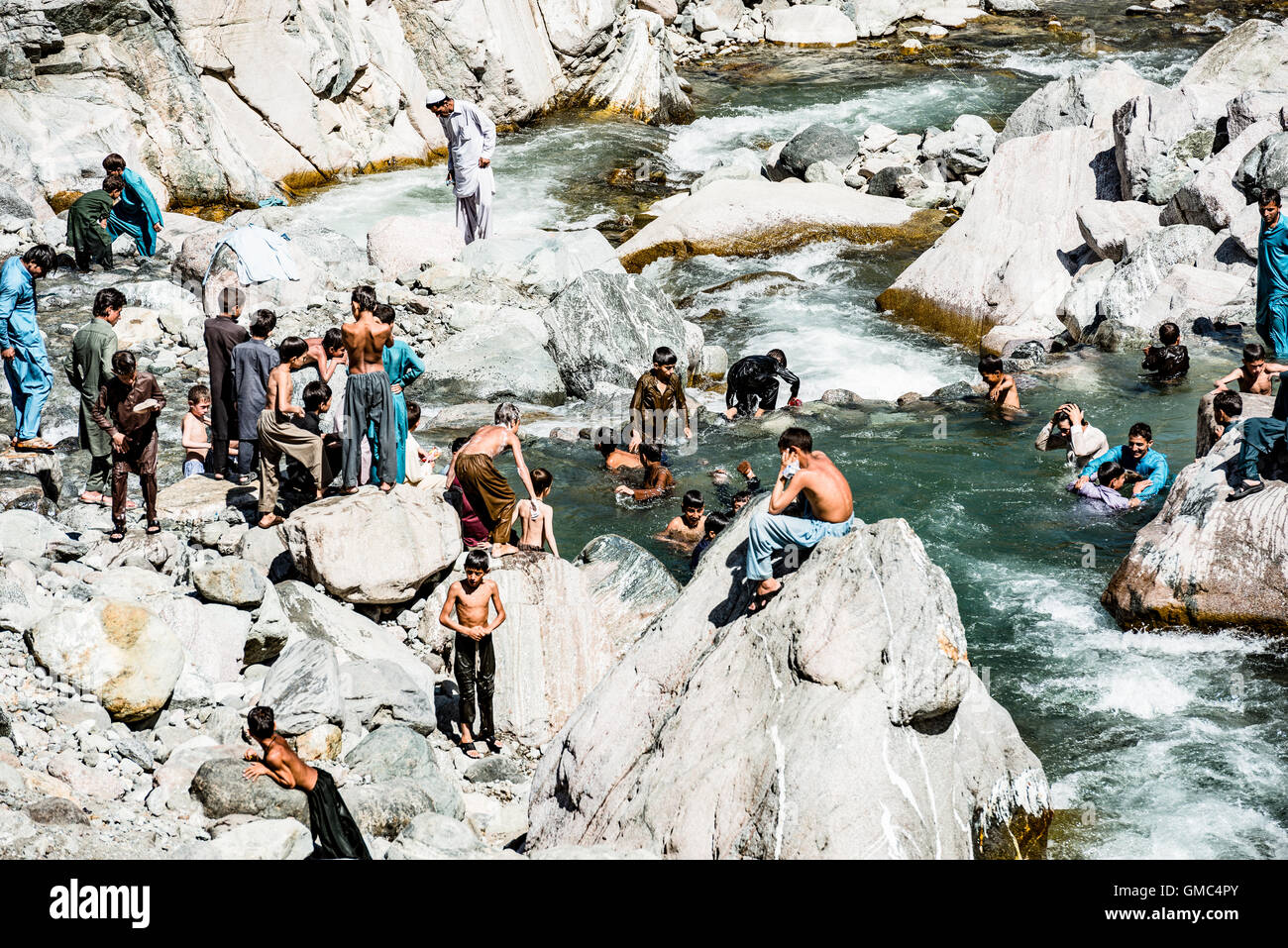 Pakistan glacier water hi-res stock photography and images - Alamy