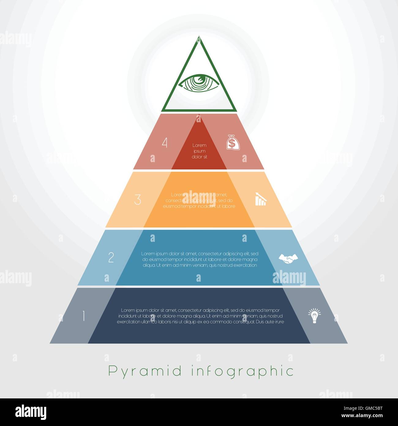 Hierarchy infographics hi-res stock photography and images - Alamy