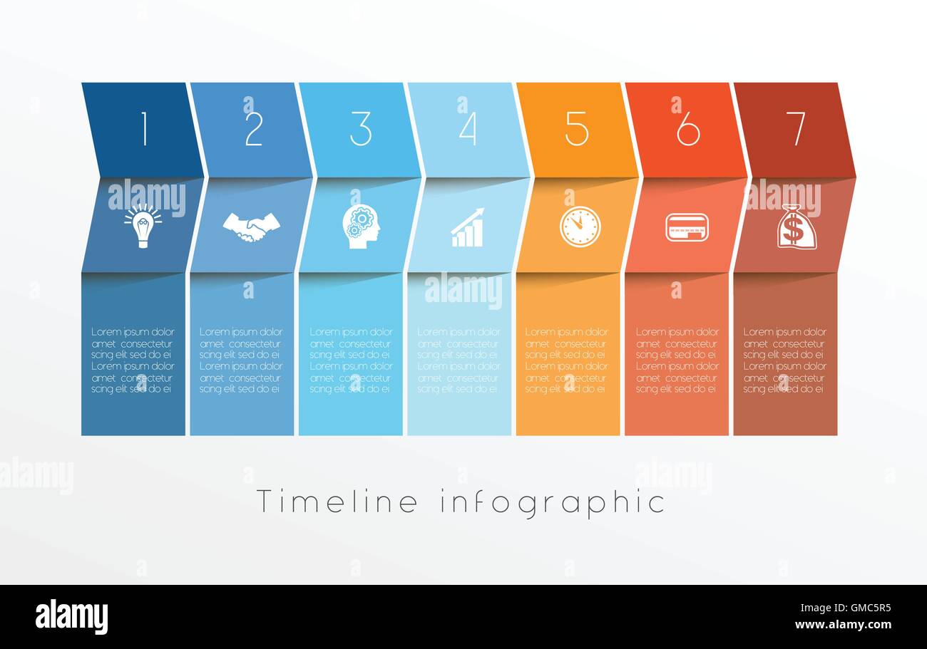 Creative process 7 steps Stock Vector Images - Alamy