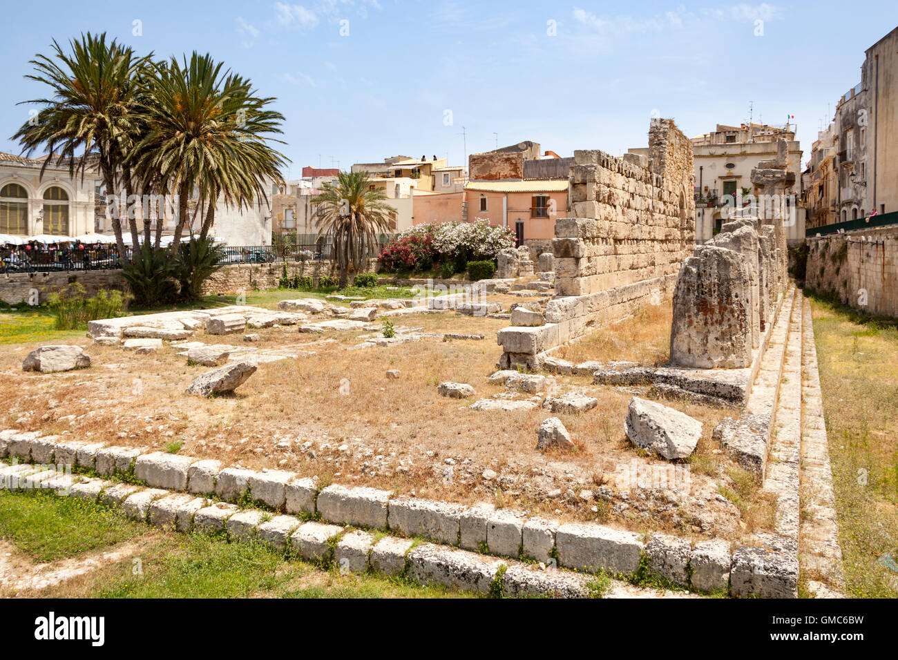 Temple of Apollo, Tempio Di Apollo, Ortygia, Syracuse, Sicily, Italy ...