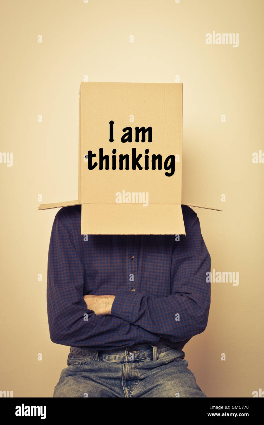 Thinking head hi-res stock photography and images - Alamy