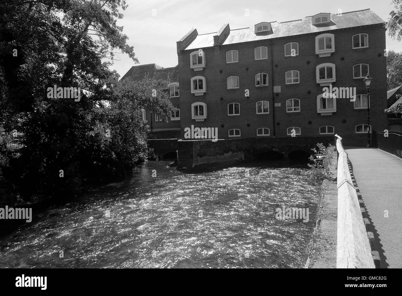 MILL BUILT 1885 Stock Photo - Alamy