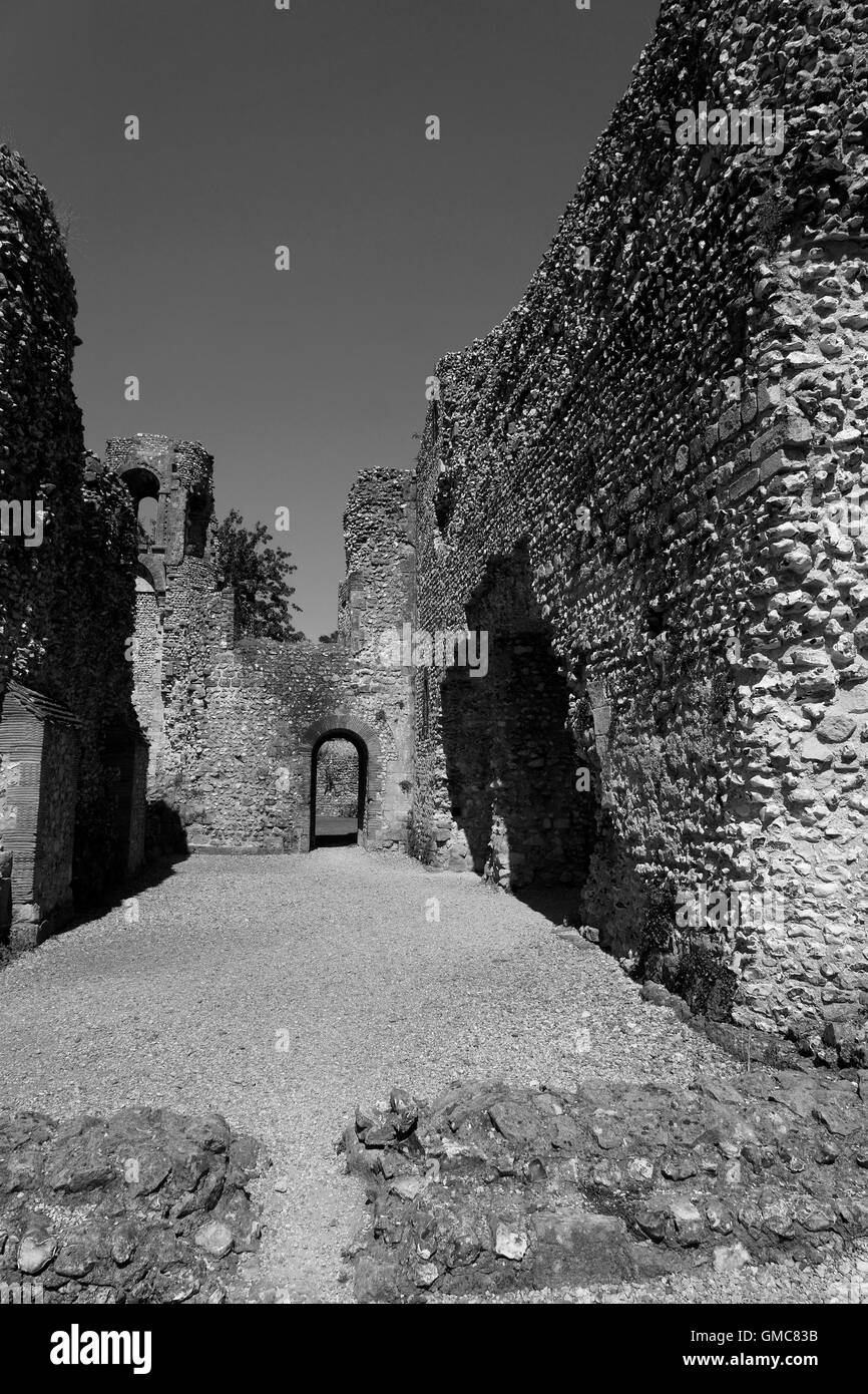 Old bishop castle Black and White Stock Photos & Images - Alamy