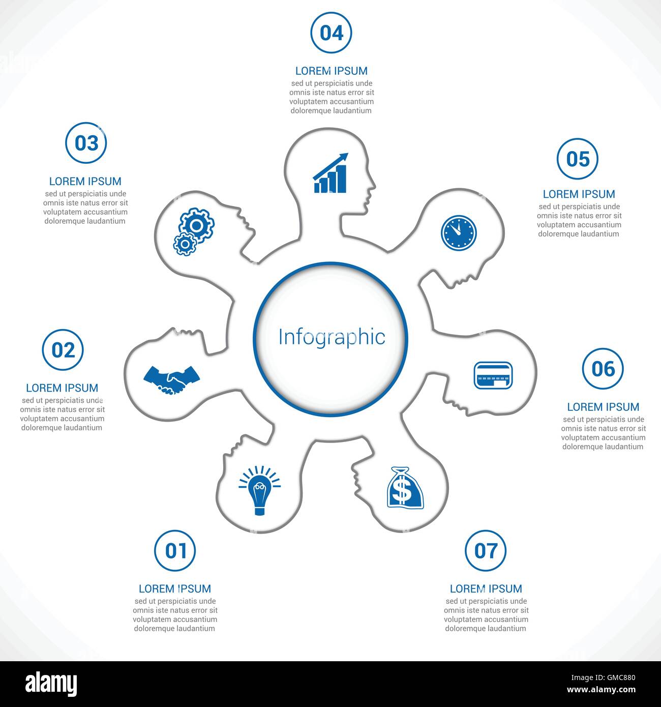 Seven power Stock Vector Images - Alamy