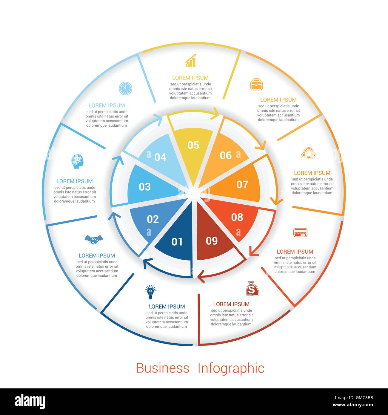 Number nine in form Stock Vector Images - Alamy