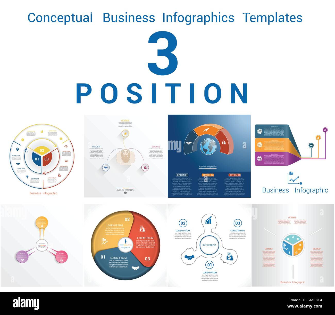 Set templates infographics 3 hi-res stock photography and images - Alamy