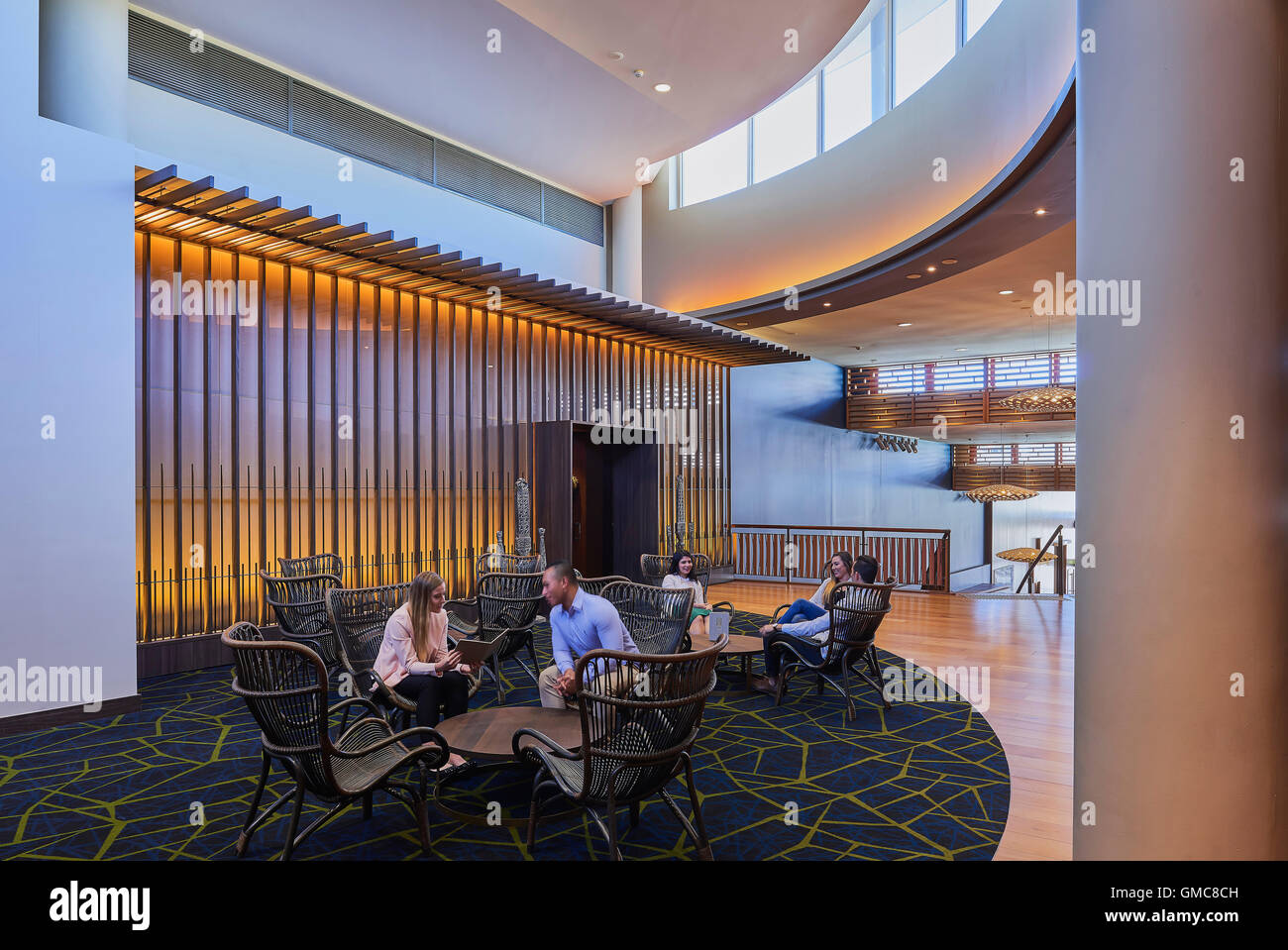 Entrance restaurant waiting area hi-res stock photography and images ...