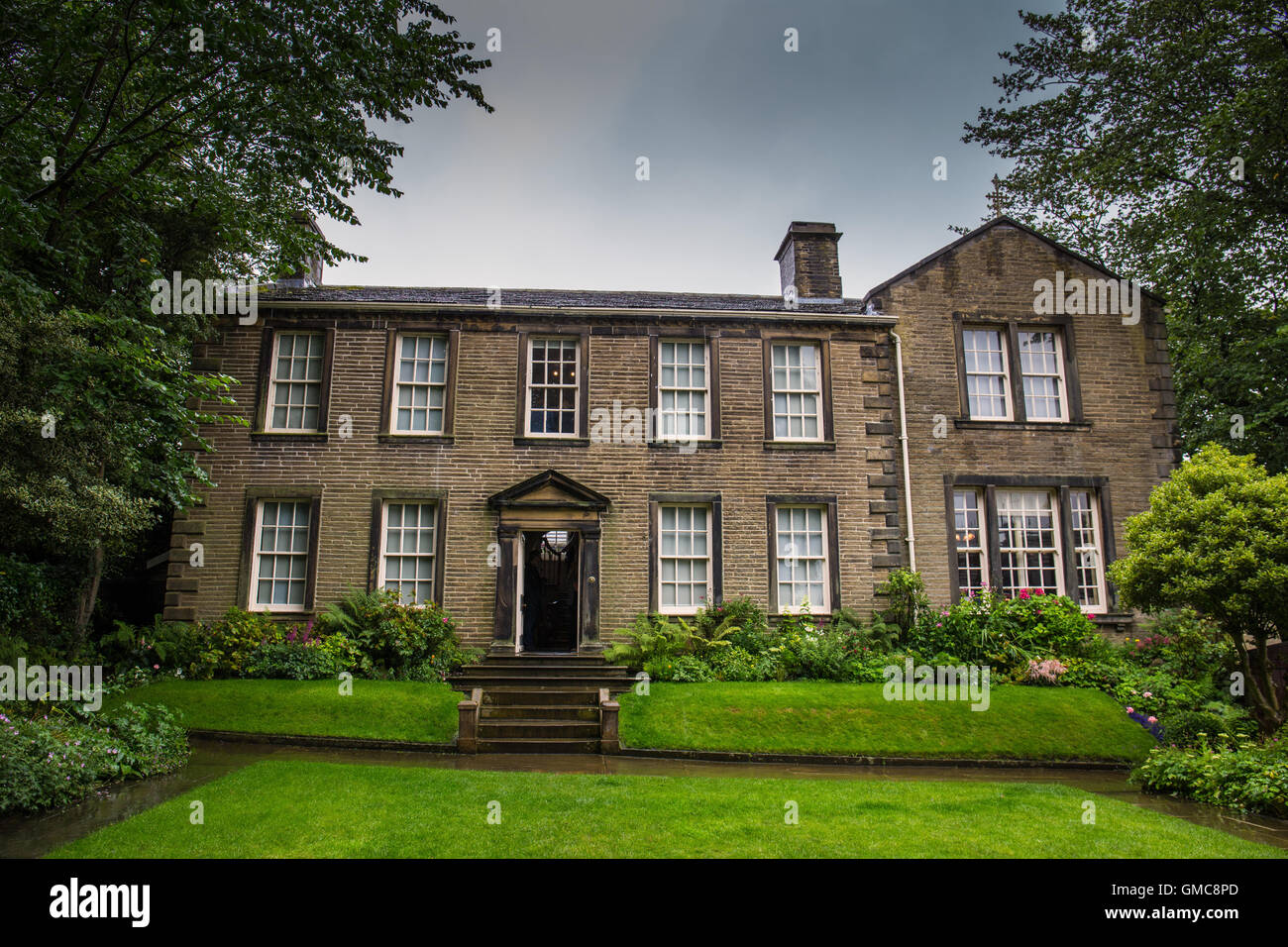 Haworth parsonage, Bronte family home, Yorkshire, UK Stock Photo - Alamy