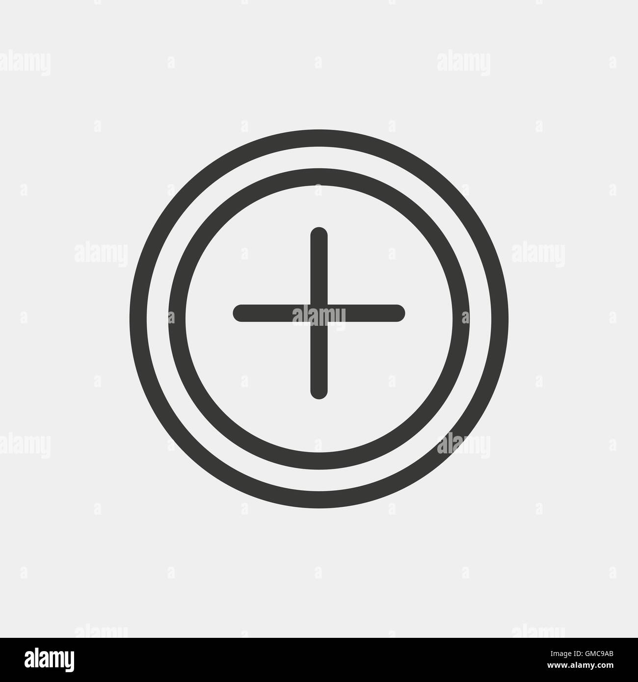 Positive icon Stock Vector Images - Alamy