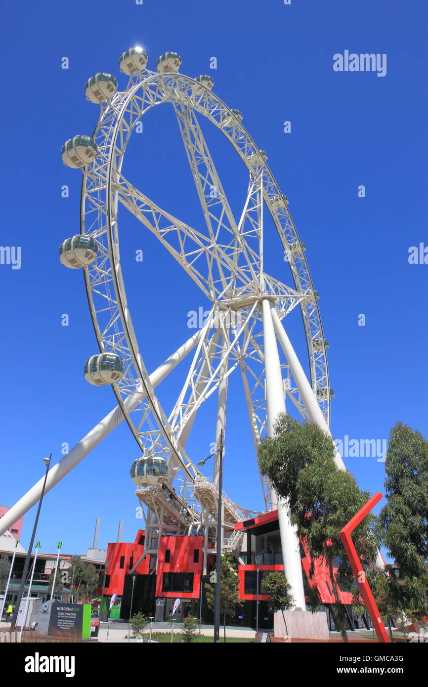 Melbourne Star, giant Ferris wheel opened in December 2013 and attracts ...