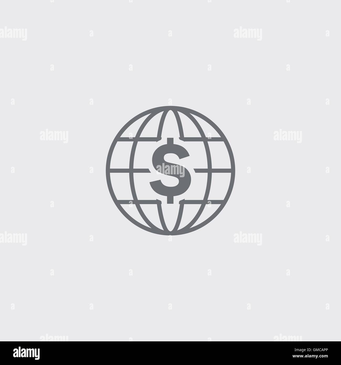 Global business icon hi-res stock photography and images - Alamy