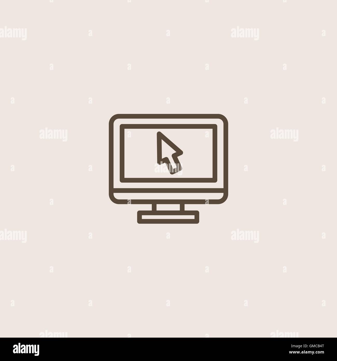 Webpage setting Stock Vector Images - Alamy