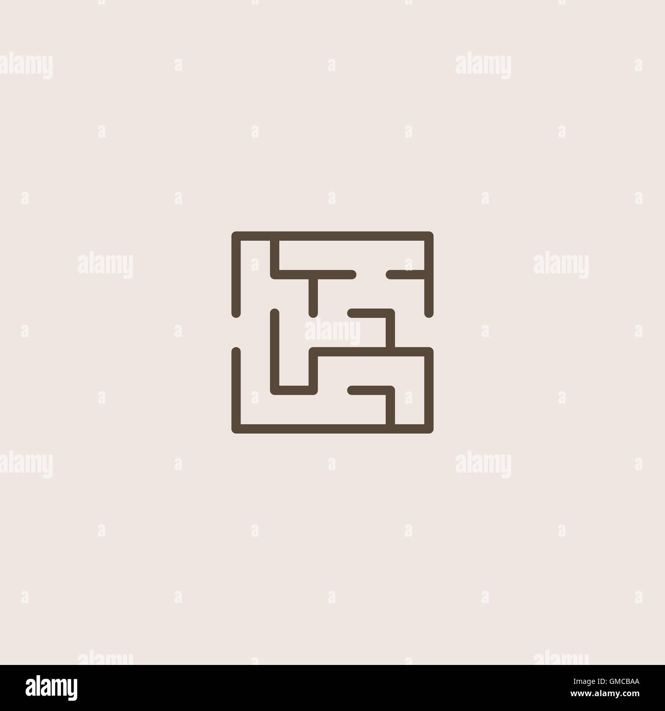 Quiz icon outline vector Stock Vector Images - Alamy