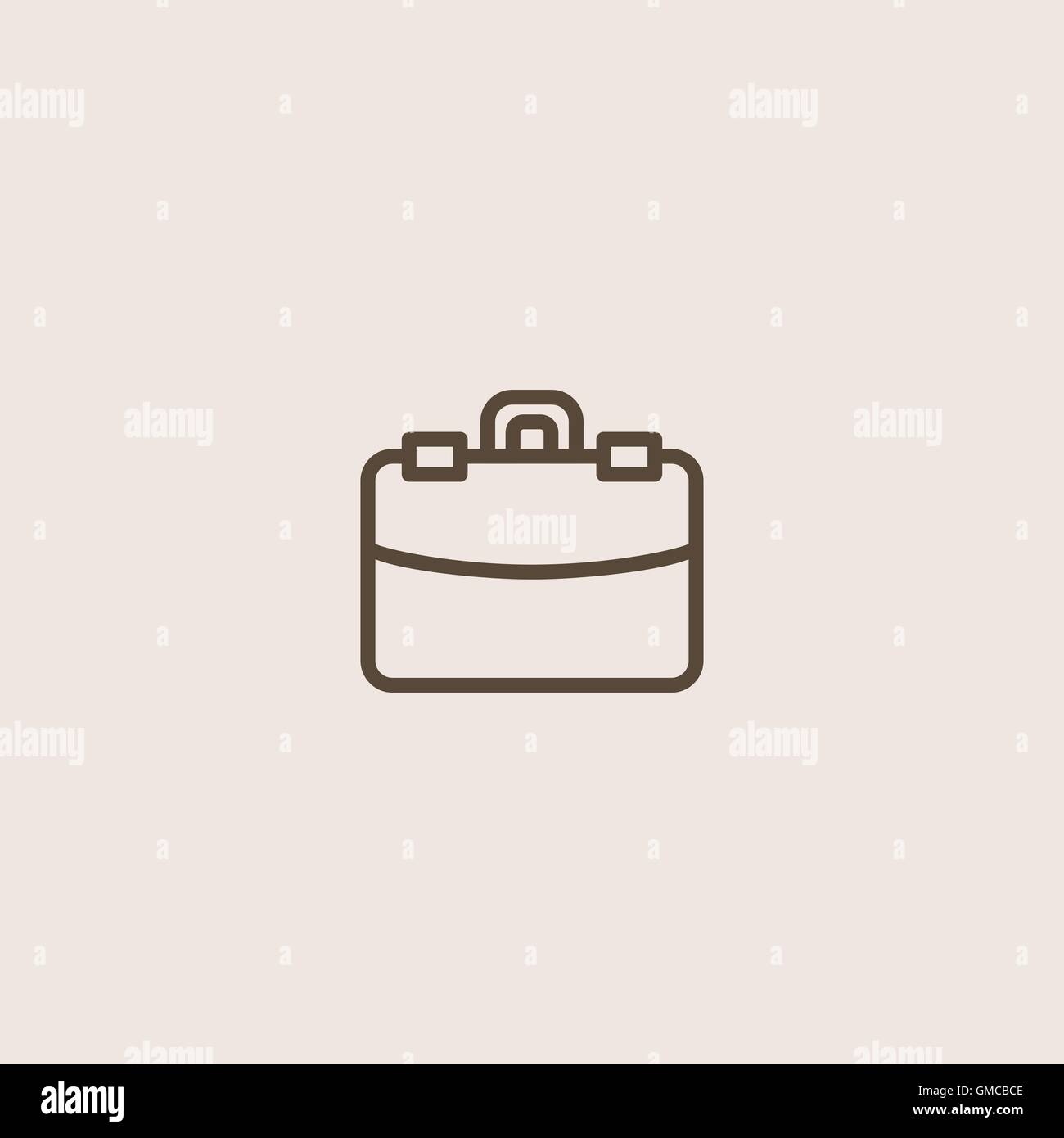 Simple outline travel suitcase hi-res stock photography and images - Alamy