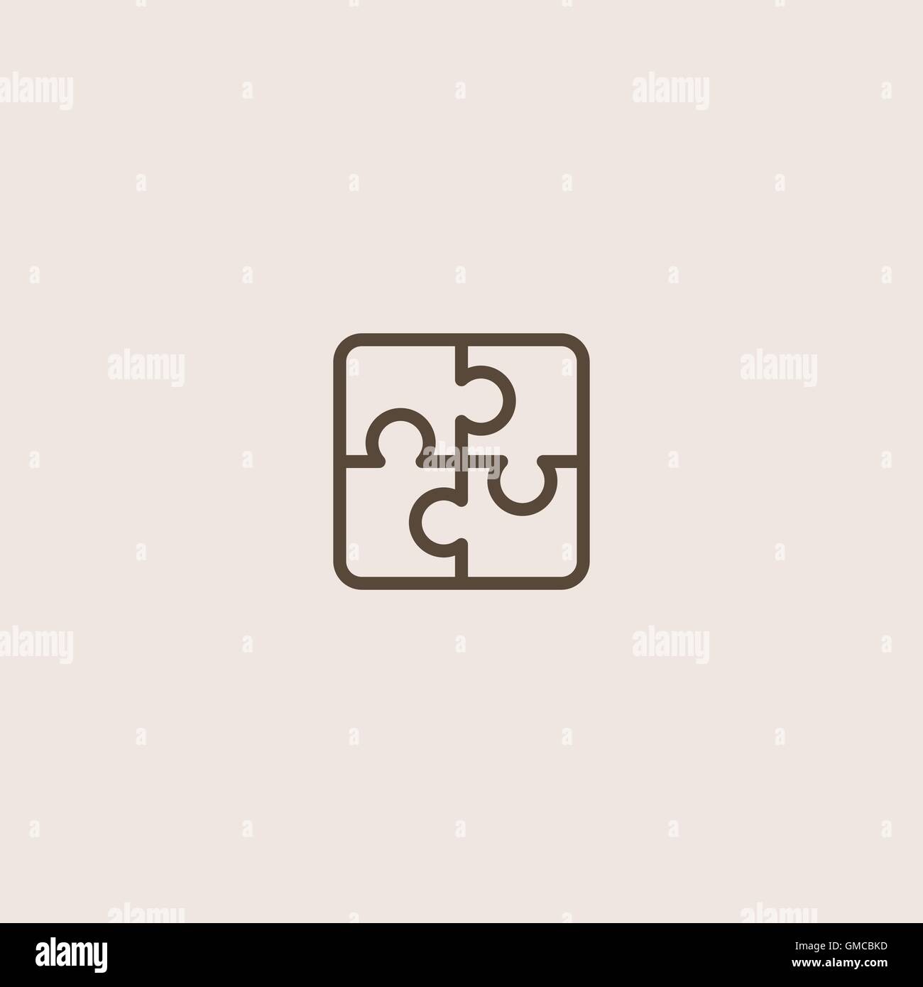 Puzzle solving Stock Vector Images - Alamy