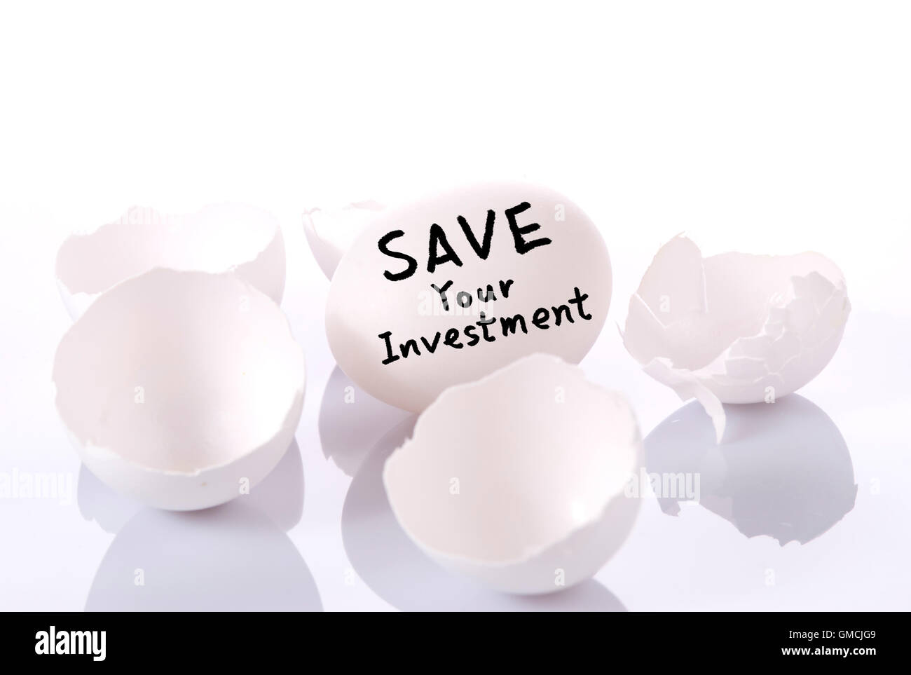 Save your investment Stock Photo - Alamy