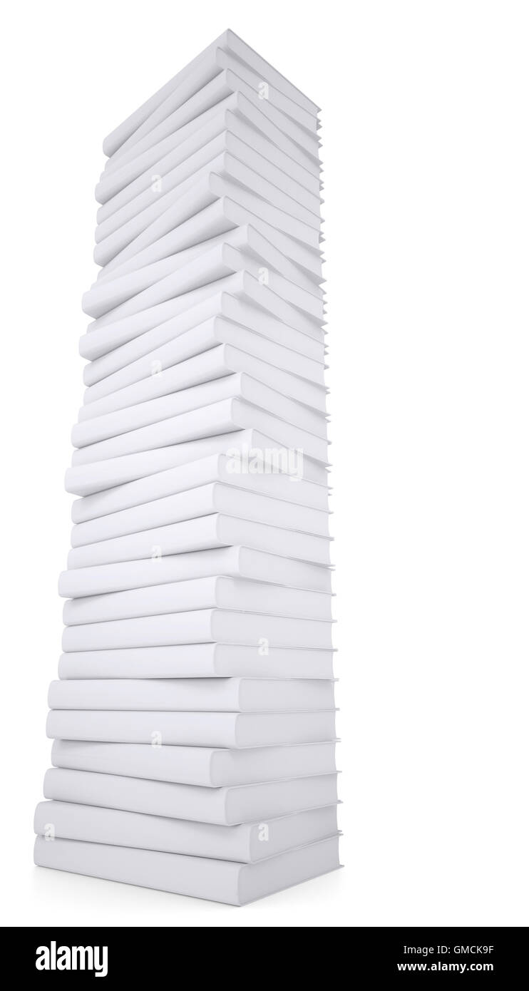 A stack of white papers Stock Photo - Alamy