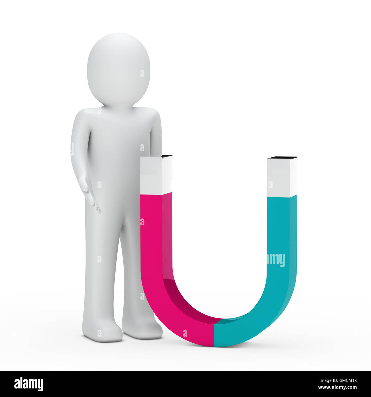 Horseshoe magnet and people hi-res stock photography and images - Alamy